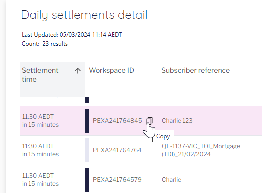 PEXA Planner 3.2.8 Release | 14 March 2024